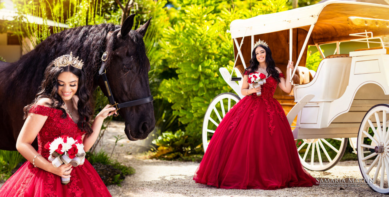 Quinceanera Photoshoot with a horse | SAMARIA MARTIN QUINCEANERA ...
